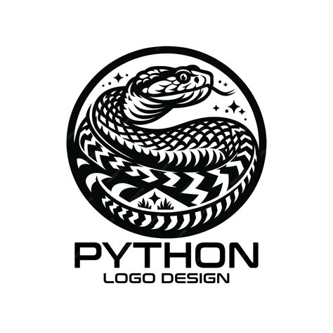 Python Vector Logo Design Premium Ai Generated Vector