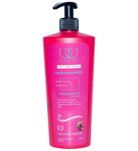شامپو سر با عصاره انار با درب پمپی 500میل الاتوم