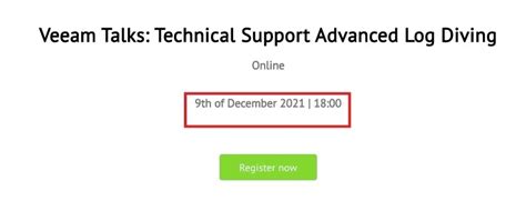 Veeam Talks Technical Support Advanced Log Diving Veeam Community Resource Hub