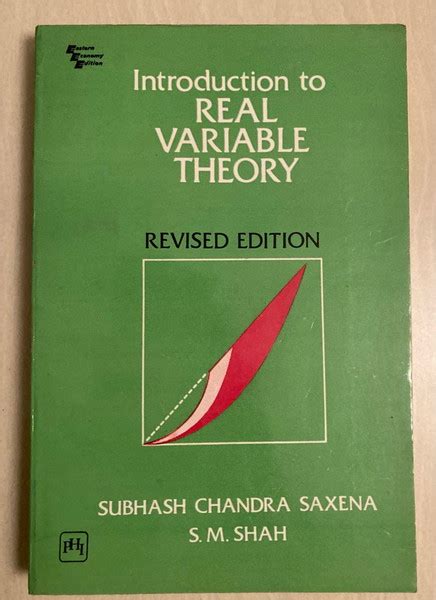 introduction to real variable theory € 10 00 vendora