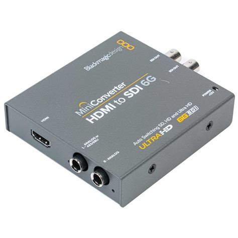 Blackmagic Design Mini Converter HDMI To SDI 6G Bstock Mfg Refurbished