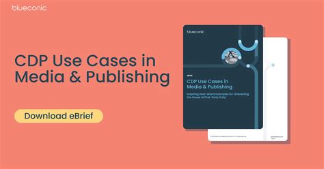 Cdp Use Cases In Media And Publishing Blueconic