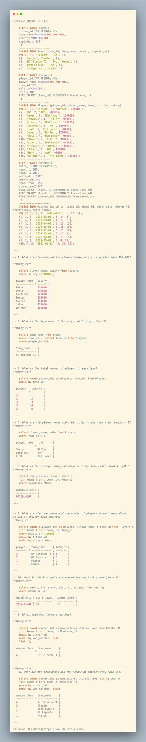 Giri Prasathd On Linkedin Sql Esports Tournaments Dataanalysis