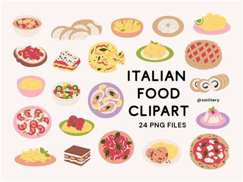 Italian Food Clipart