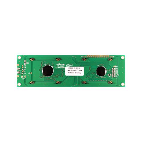 2x20 Character Lcd Stn Yellowgreen Display With Yellowgreen Backlight