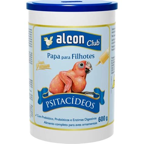 Alcon Club Papa Para Filhotes De Psitacideos Papagaios Calopsitas