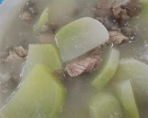 【萝卜滑肉汤的做法步骤图，萝卜滑肉汤怎么做好吃】喂了个播下厨房