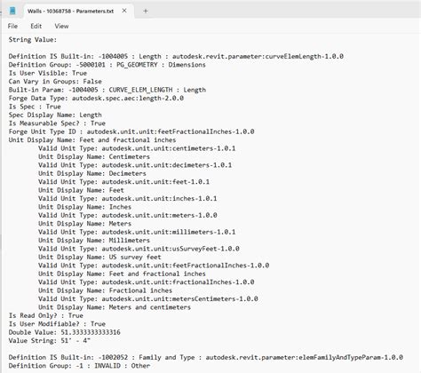 Revit Wall Length Parameter Autodesk Community