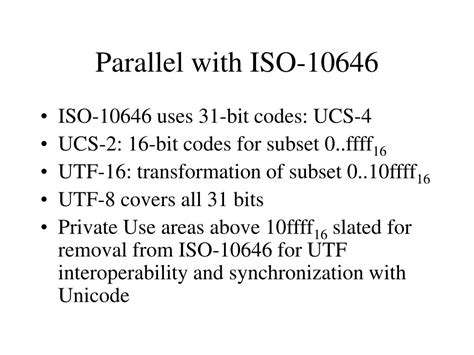 Ppt From Ucs 2 To Utf 16 Powerpoint Presentation Free Download Id 1116054
