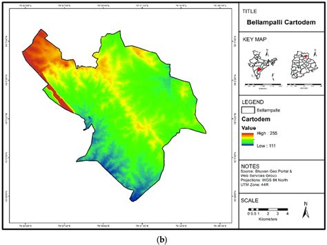 Cartosat 1 Dem A Ghmc Site B Bellampalle Site Download Scientific Diagram