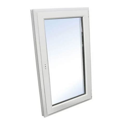 Hinged Silver Aluminium Window Frame Dimensionsize 115mm Thickness