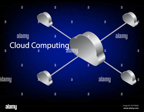 Graphics Vector Cloud Computing Concept Cloud Symbol For A Network