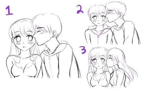 YCH Kiss On The Cheek CLOSED By Sleepy Mia On DeviantArt Anime