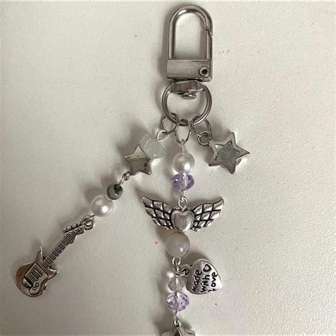 purple rockstar gf keychain ୨୧ Depop