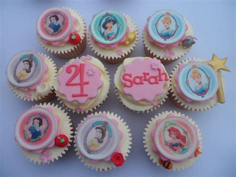Disney Princess Theme Cupcakes Disney Princess Theme Themed Cupcakes