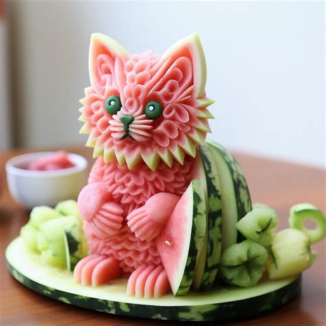 Creative Watermelon Carving Ideas Turning Fruit Into Art Upcycle Art
