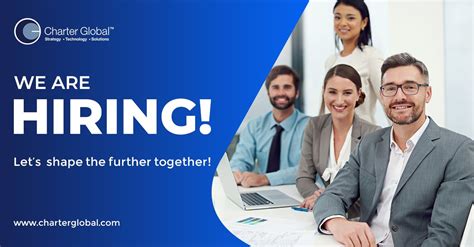 We Are Hiring Charter Global Susmitha Suresh