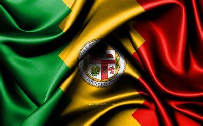 Baixar Bandeira De Los Angeles K Cidades Americanas Tecido Bandeiras Dia De Los Angeles