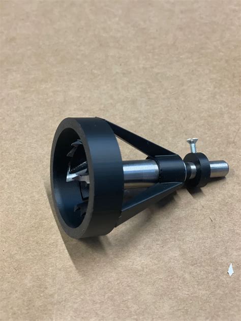 Parametric Forstner Drill Bit Guide W Collar Stop By Tom Makerworld