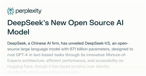 Deepseeks New Open Source Ai Model