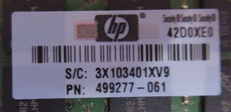 Micron Mt36htf51272pz 80eh1 4gb Pc2 6400 Ddr2 800mhz Ecc Cl5 240p Memory