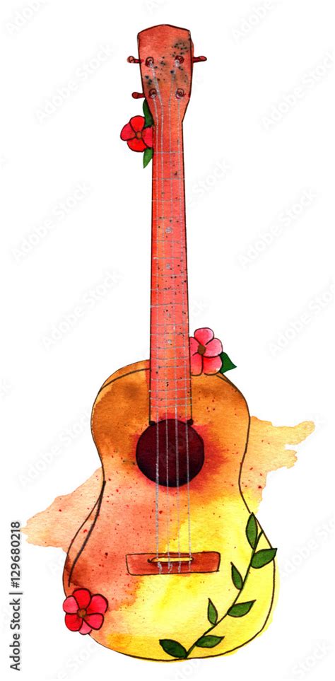 Ukulele Drawing