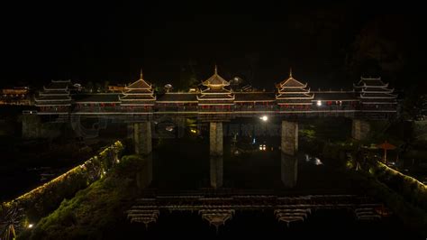 程阳八寨高清图片 广西柳州三江县程阳八寨永济桥航拍 风景名胜免费下载格式5272像素编号70882866 千图网