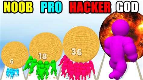 NOOB Vs PRO Vs HACKER Vs GOD Rescue Push YouTube