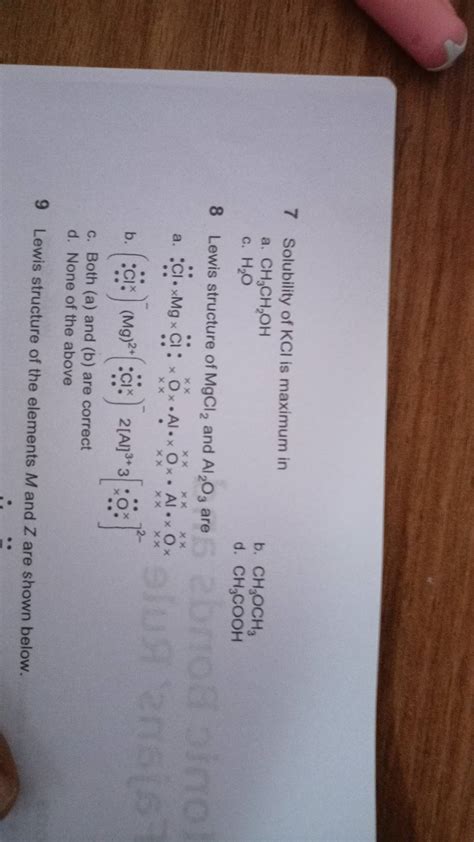 8 Lewis Structure Of Mgcl2 And Al2 O3 Are Filo