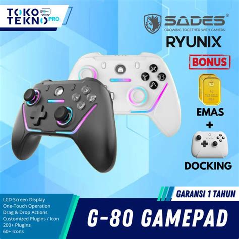 Promo Ryunix G80 G 80 Wireless Gamepad Hall Effect Analog Dual Mode