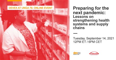 Preparing For The Next Pandemic Lessons On Strengthening Health