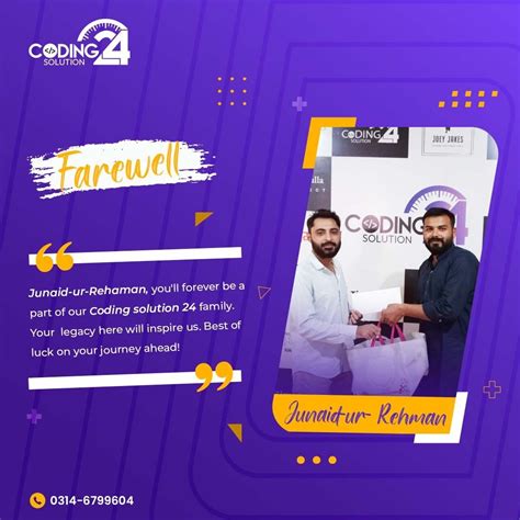 Coding Codingsolution24 Farewell Backenddeveloper Goodbye