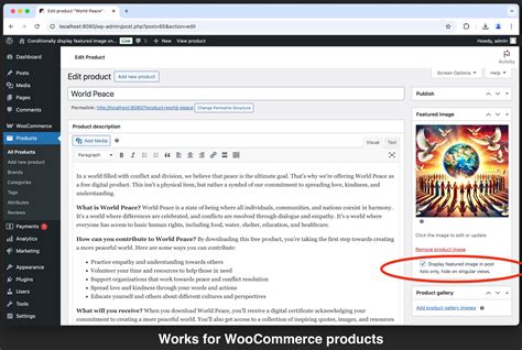 Conditionally Display Featured Image On Singular Posts And Pages