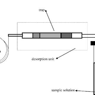 2 Schematic Of Purge And Trap PT Set Up Download Scientific Diagram