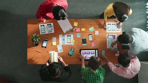 Time Lapse Of Software Developer Planning Software Development