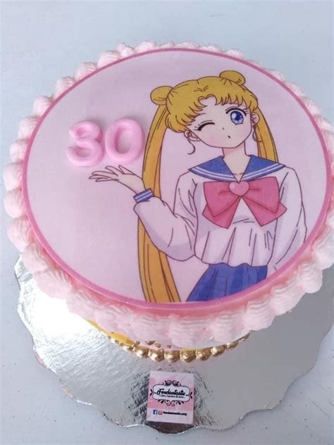 Pastel temático de sailor moon Artofit