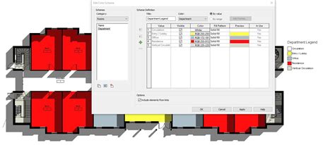 Journal 5 Revit Color Scheme Therdesign