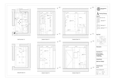 Residential Building Execution Drawings Behance