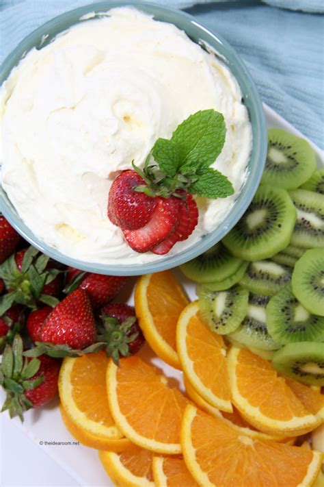 Homemade Vanilla Fruit Dip
