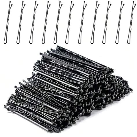 100pcs Mini Bobby Pins Black With Cute Case Small Hair Bobby Pins For