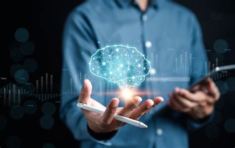 Businessman Using Chat Bot Intelligence Ai Chat With Ai Artificial Intelligence Developed By