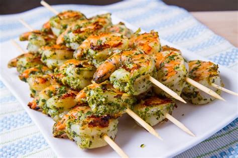 Pesto Grilled Shrimp Largo Bar And Grill