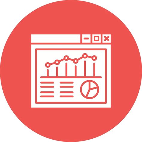 Premium Vector Analytics Icon