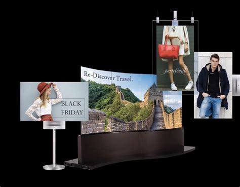 Transparent OLED Screen Signage 3D Hologram Led Fan