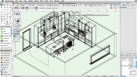 Non Blocking Renderworks Rendering In Vectorworks 2013 Youtube