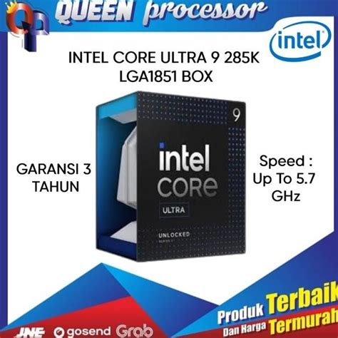 Jual Harga Disc Processor Intel Core Ultra 9 285k Up To 57 Ghz
