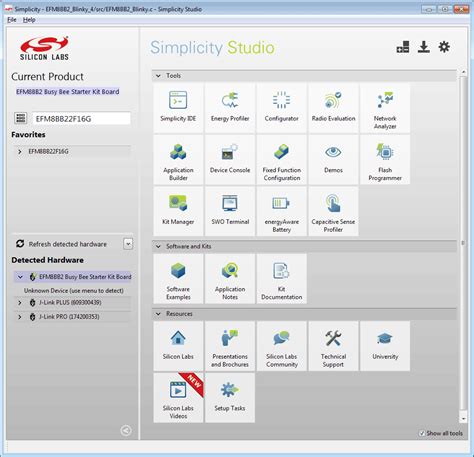 Silicon Labs Simplicity Studio SEGGER Wiki