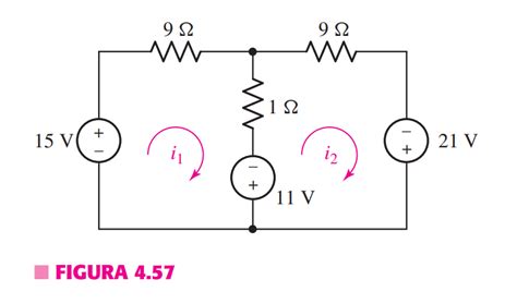 Solved Use Mesh Analysis Appropriately To Determine The Two Chegg
