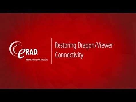 ERAD Customer Education Webinars RIS PACS Portals