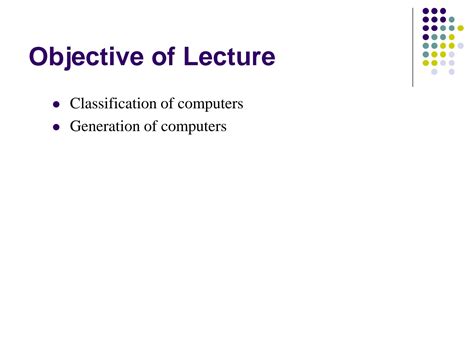 SOLUTION Classification And Generations Of Computer Studypool